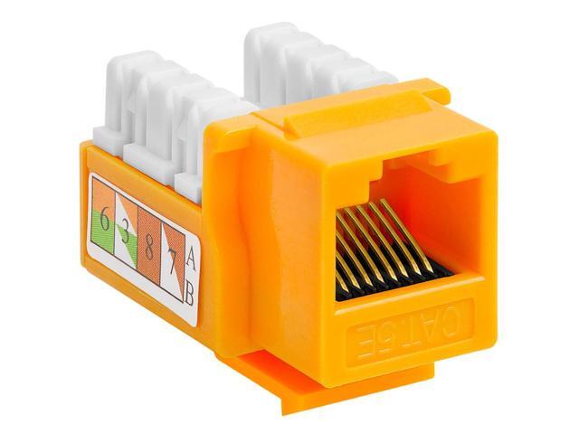 Click here for Cmple - Cat5E Punch Down Keystone Jack - Yellow prices