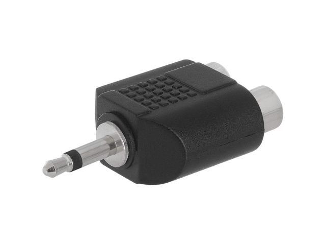 Click here for Cmple - 3.5mm Mono Plug to 2xRCA Jack Adapter prices