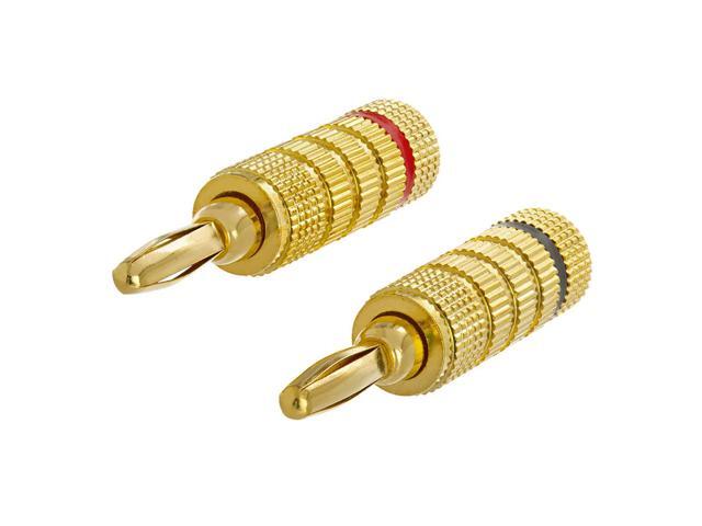 Click here for 1 Pair of High-Quality Speaker Banana Plugs - Open... prices