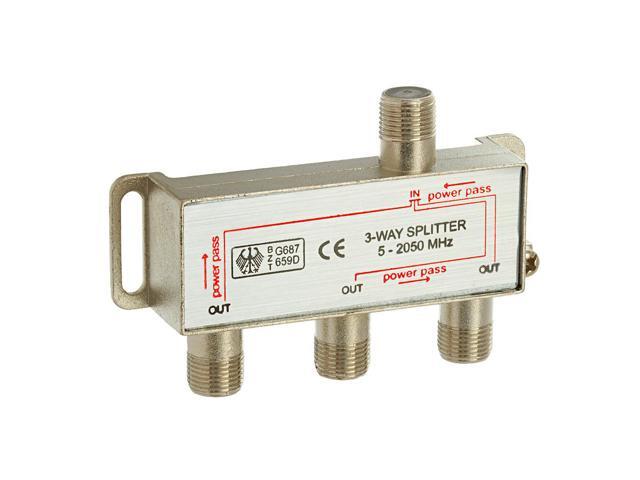 Click here for Cmple - 3-Way Splitter 5-2050MHz F-Type prices