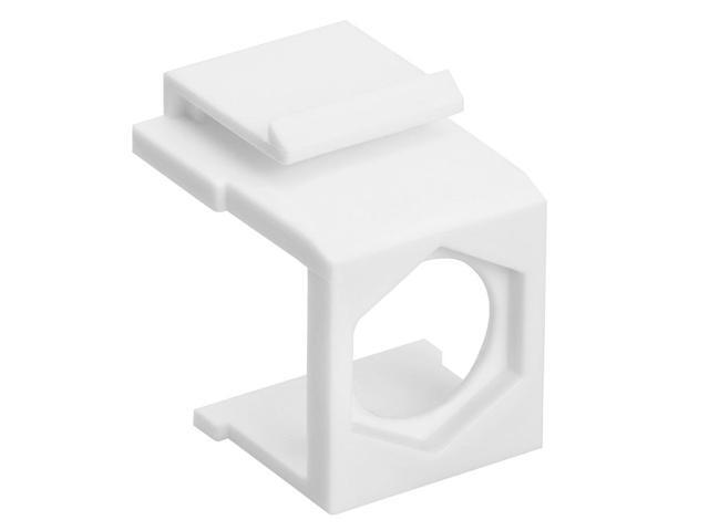 Click here for Cmple - Blank Insert for F type connector - White... prices
