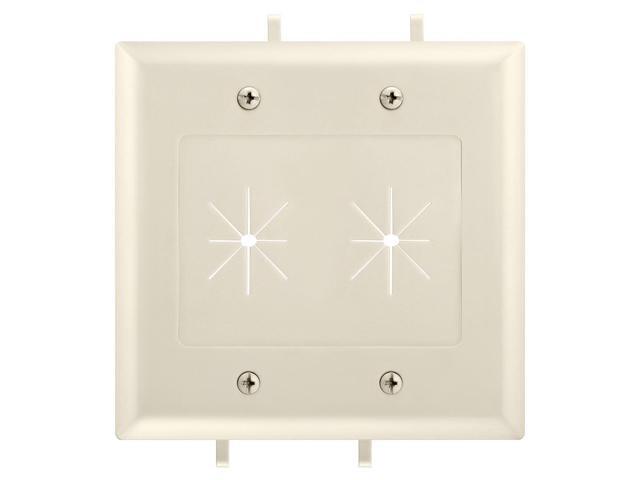 Click here for Cmple - Cable Plate with Flexible Opening  2 Gang... prices