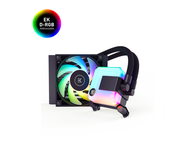 Click here for EK 120mm AIO D-RGB All-in-One Liquid CPU Cooler wi... prices
