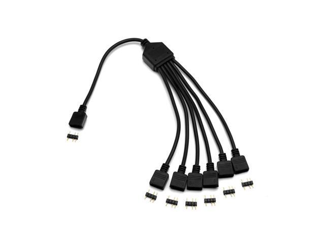 Click here for EKWB EK-D-RGB 6-Way Splitter Cable prices