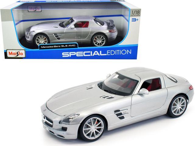 Click here for Mercedes Benz SLS AMG Silver Metallic Special Edit... prices