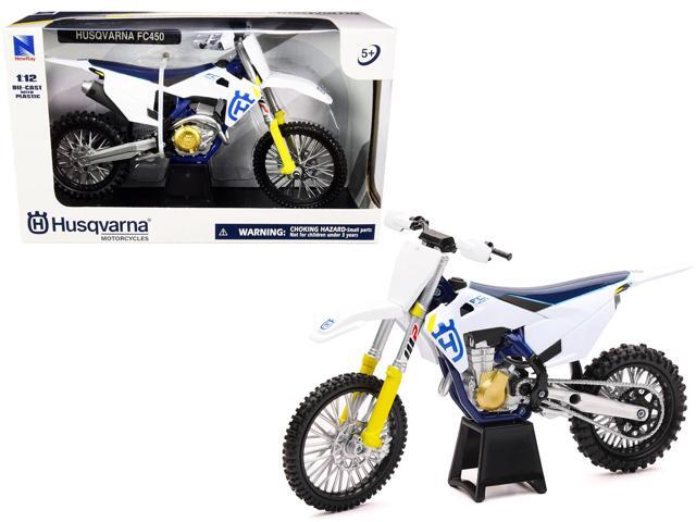 Click here for Husqvarna FC450 White and Blue 1/12 Diecast Motorc... prices