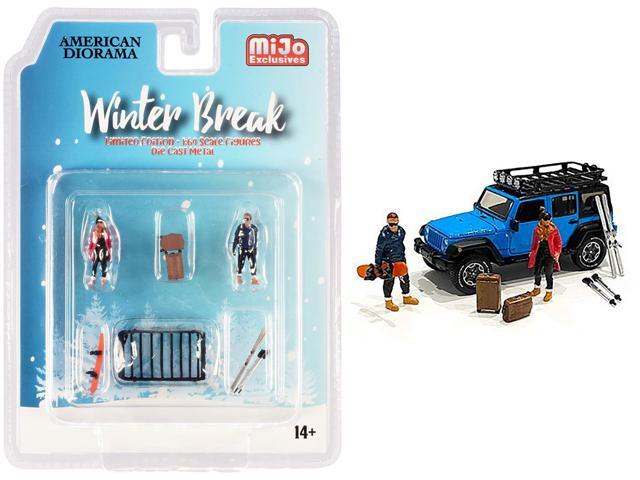 Click here for Winter Break Diecast Set of 6 pieces (2 Figurines... prices