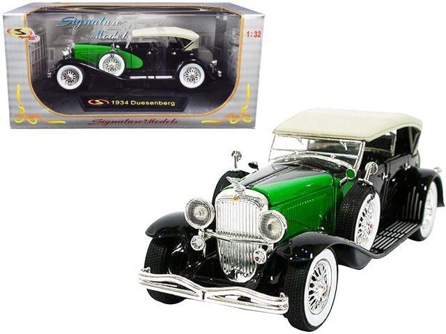 Click here for 1934 Duesenberg Black and Green 1/32 Diecast Model... prices