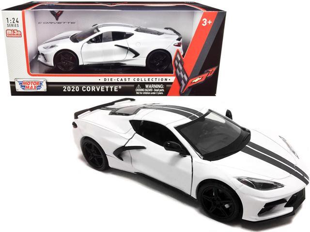 Click here for 2020 Chevrolet Corvette C8 Stingray White with Gra... prices