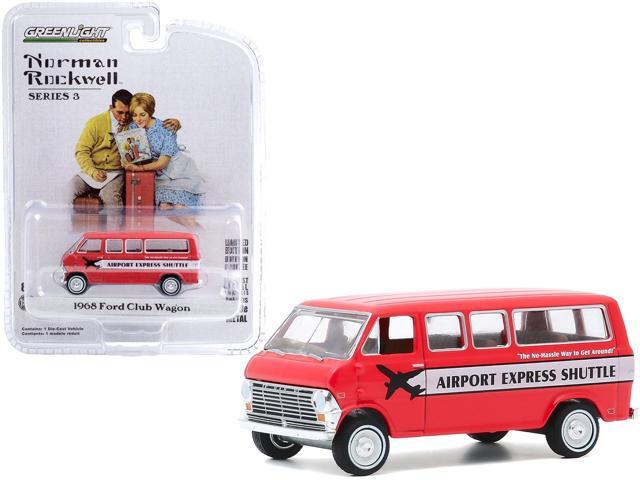 Click here for 1968 Ford Club Wagon Airport Express Shuttle Red w... prices