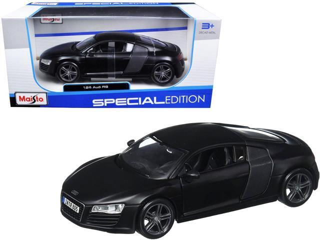 Click here for Audi R8 Matt Black 1/24 Diecast Model Car by Maist... prices