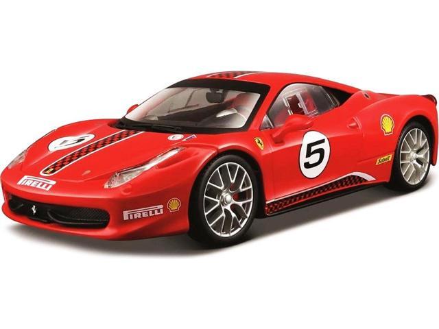 Click here for Ferrari 458 Challenge #5 Red 1/24 Diecast Model Ca... prices