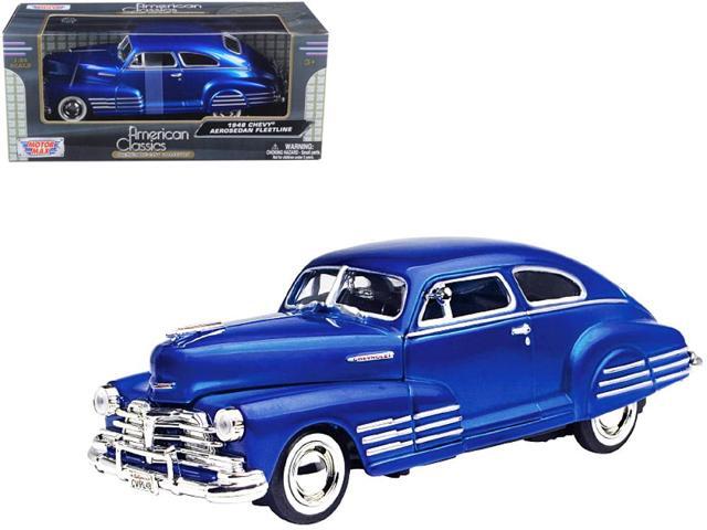 Click here for 1948 Chevy Aerosedan Fleetline Blue 1/24 Diecast M... prices