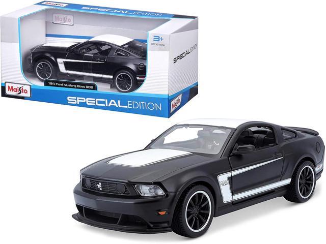Click here for 2012 Ford Mustang Boss 302 Matt Black and White 1/... prices