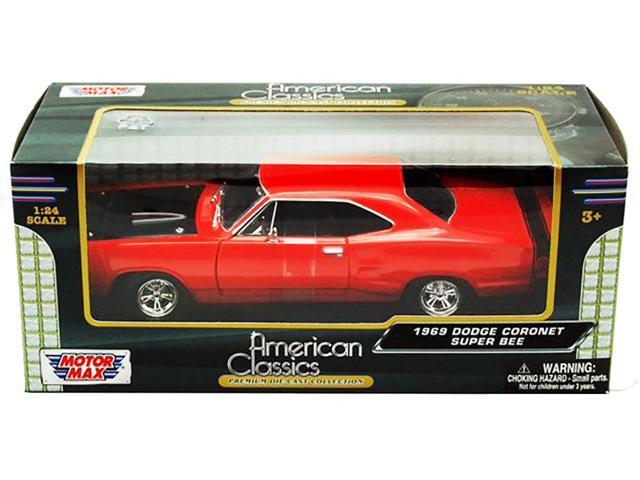 Click here for 1969 Dodge Coronet Super Bee Red 1/24 Diecast Mode... prices