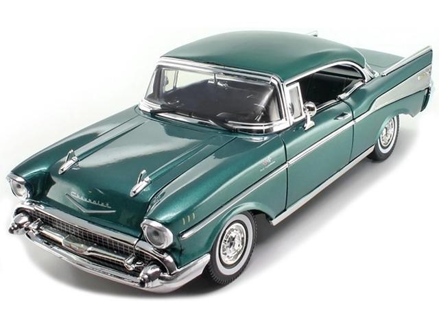 Click here for 1957 Chevrolet Bel Air Hard Top Green 1/18 Diecast... prices