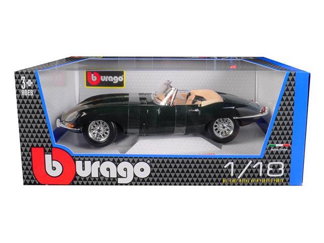 Click here for 1961 Jaguar E Type Convertible Green 1/18 Die Cast... prices