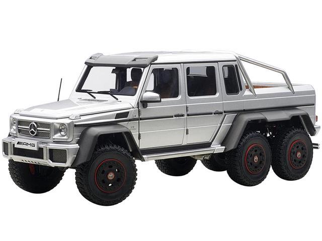 Click here for Mercedes G63 AMG 6X6 Silver 1/18 Model Car by Auto... prices