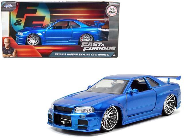 Click here for Brians Nissan GTR Skyline R34 Blue Fast & Furious... prices