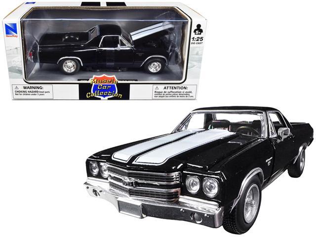 Click here for 1970 Chevrolet El Camino SS Black with White Strip... prices