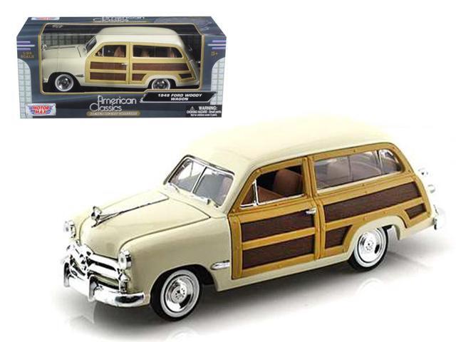 Click here for 1949 Ford Woody Wagon Beige 1/24 Diecast Model Car... prices