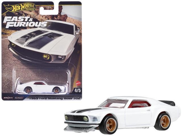 Click here for 1969 Ford Mustang Boss 302 White with Black Fast &... prices