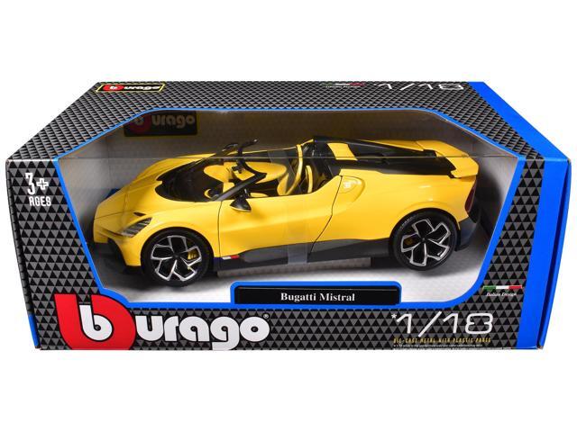 Click here for Bugatti Mistral Yellow with Carbon Accents 1/18 Di... prices