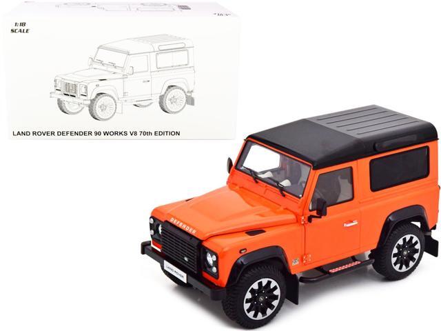 Click here for Land Rover Defender 90 Works V8 Bright Orange with... prices