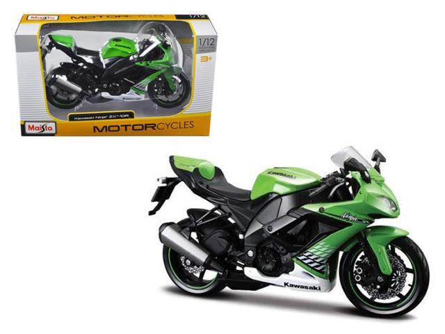 Click here for 2010 Kawasaki Ninja ZX-10R Green 1/12 Diecast Moto... prices
