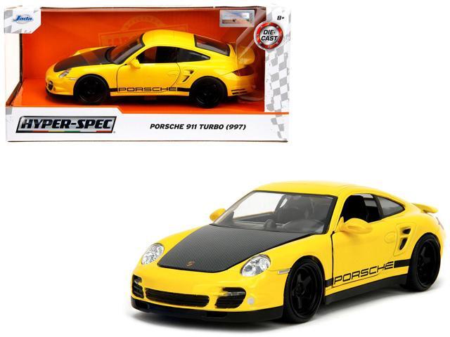 Click here for Porsche 911 Turbo (997) Yellow with Carbon Hood Hy... prices