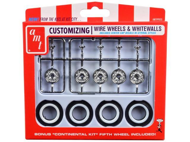 Click here for Skill 2 Model Kit Wire Wheels and Whitewall Tires... prices