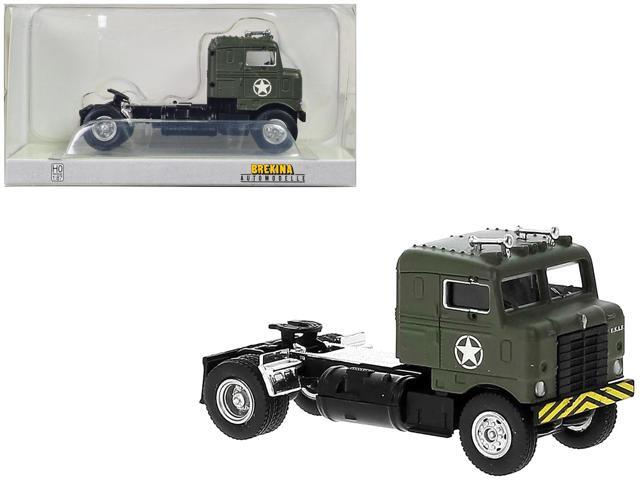 Click here for 1950 Kenworth Bullnose Truck Tractor Olive Drab Un... prices