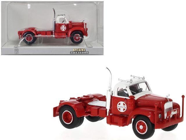 Click here for 1953 B-61 Truck Tractor Red and White Santa Fe 1/8... prices