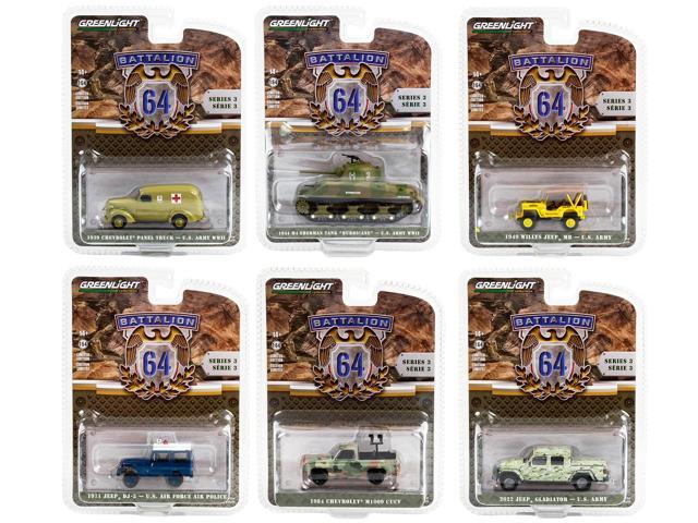 Click here for Battalion 64 Set of 6 pieces Series 3 1/64 Diecast... prices