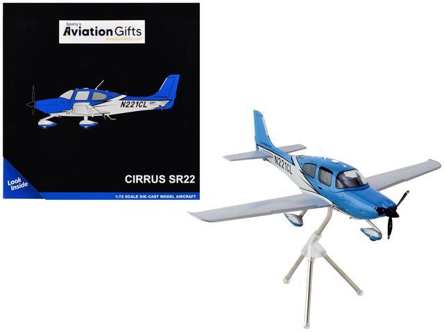 Click here for Cirrus SR22 Composite Aircraft (N221CL) Blue Gemin... prices
