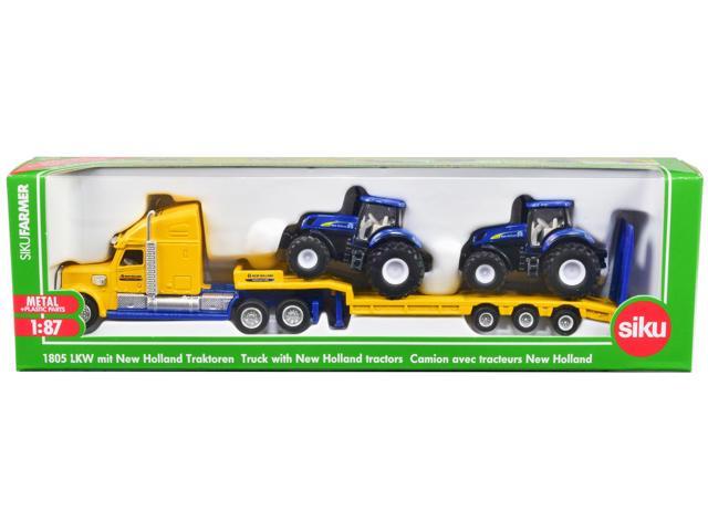 Click here for Tractor Truck Yellow with 2 New Holland T7070 Trac... prices