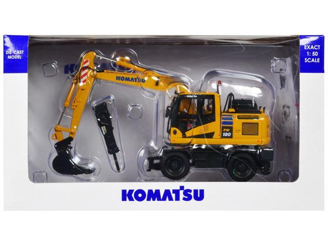 Click here for Komatsu PW180-11 Excavator Yellow with Standard Bu... prices
