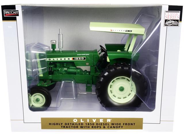 Click here for Oliver 1850 Diesel Wide Front Tractor with ROPS &... prices