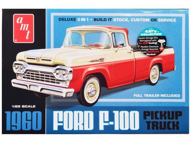 Click here for Skill 2 Model Kit 1960 Ford F-100 Pickup Truck wit... prices
