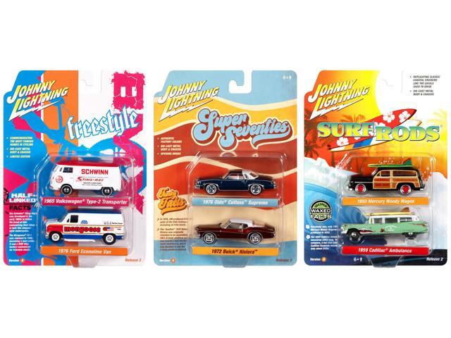 Click here for Johnny Lightning 2-Packs 2023 Set A of 6 pieces Re... prices