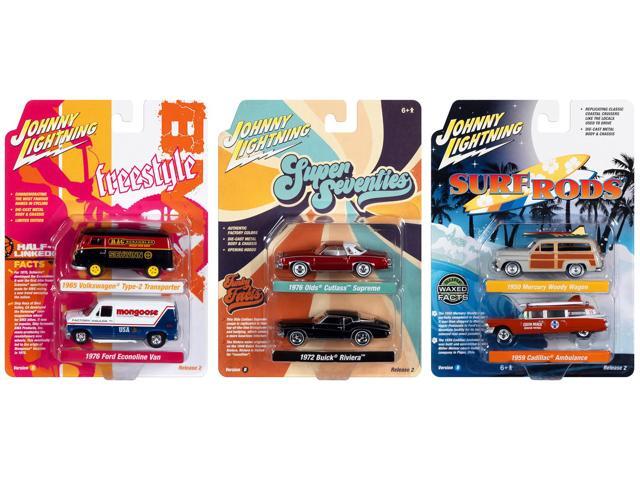 Click here for Johnny Lightning 2-Packs 2023 Set B of 6 pieces Re... prices