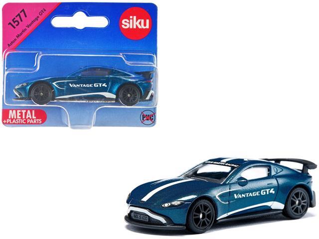 Click here for Aston Martin Vantage GT4 Blue Metallic with White... prices