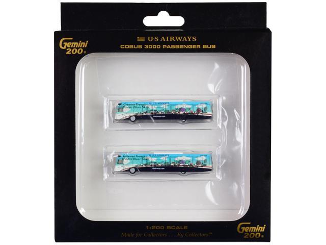 Click here for Cobus 3000 Passenger Bus White and Blue w/Graphics... prices
