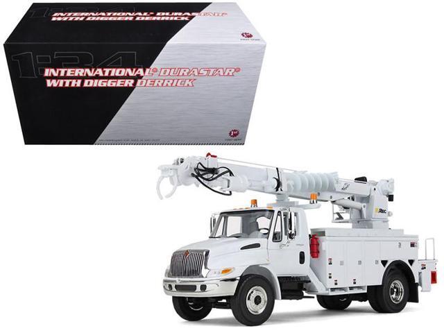 Click here for International DuraStar Truck with Digger Derrick B... prices