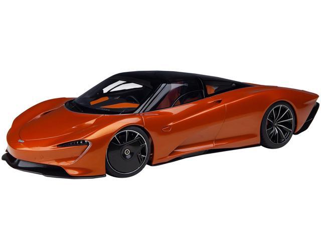 Click here for McLaren Speedtail Volcano Orange Metallic with Bla... prices