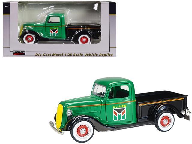 Click here for 1937 Ford Pickup Truck Oliver Green with Black Tru... prices