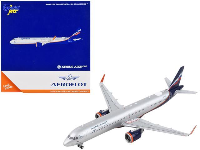 Click here for Airbus A321neo Commercial Aircraft Aeroflot Silver... prices