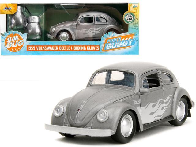 Click here for 1959 Volkswagen Beetle Gray Met. w/Silver Flames a... prices