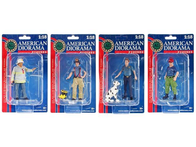 Click here for Firefighters 6 piece Figure Set (4 Males  1 Dog  1... prices