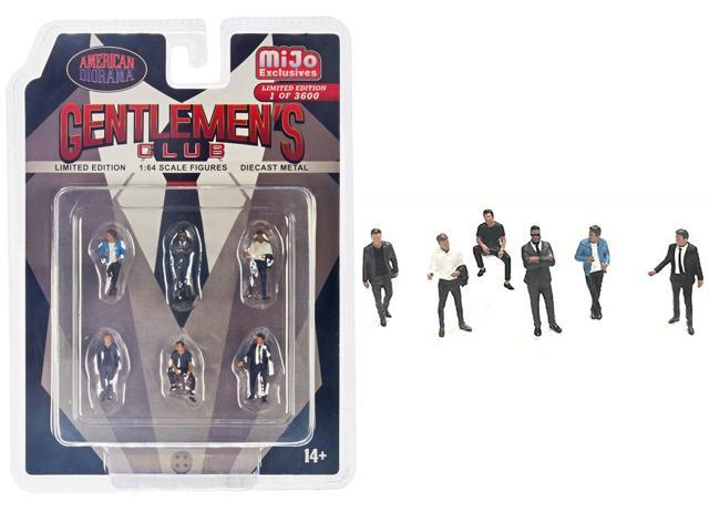 Click here for Gentlemens Club 6 piece Diecast Figure Set (6 Figu... prices